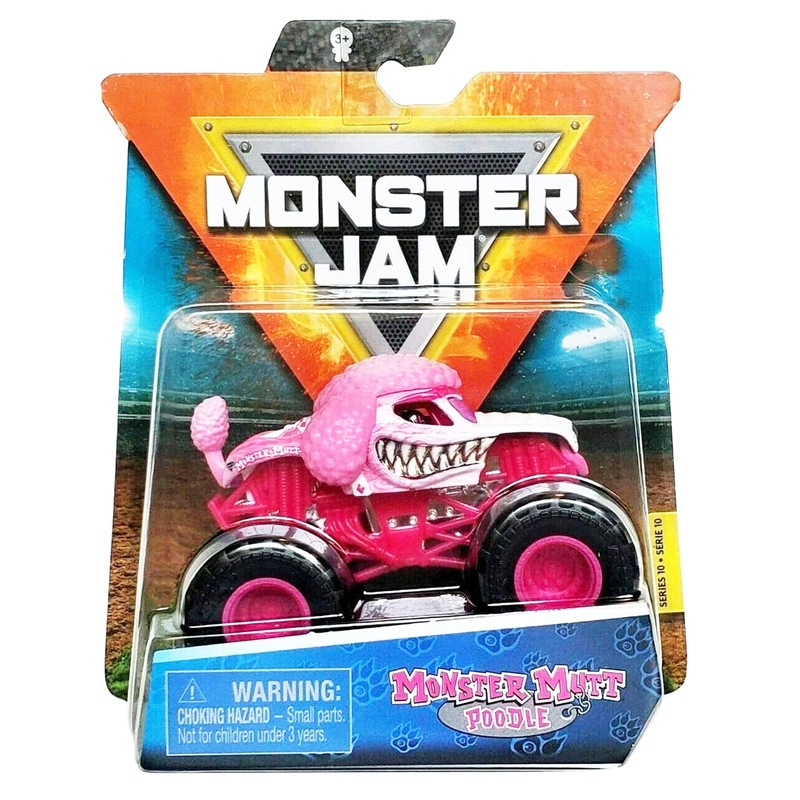 Buy Monster Jam Monster Mutt Poodle 1:64 Truck Series 10 - MyDeal