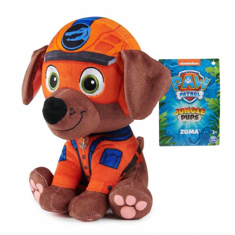 Buy Paw Patrol Jungle Pups Zuma Plush - MyDeal