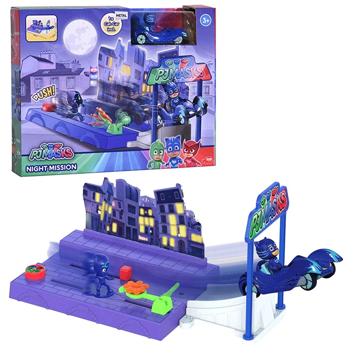 Buy PJ Masks Night Mission Trackset - MyDeal Australia