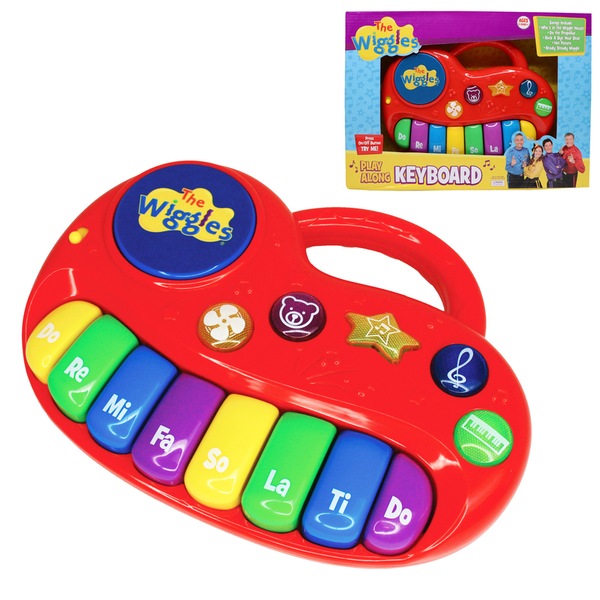 Buy The Wiggles Play Along Keyboard - MyDeal Australia