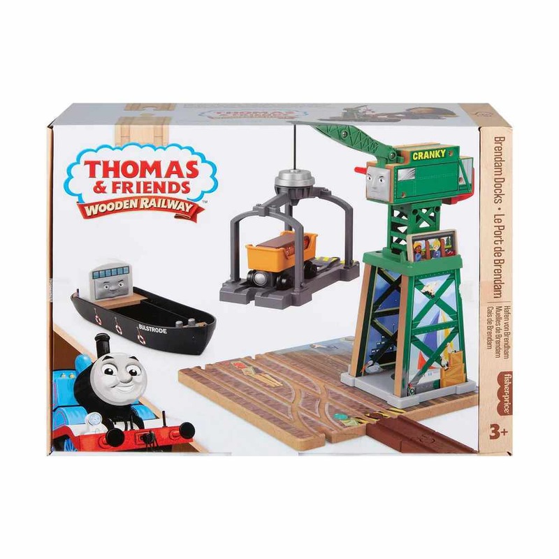 Buy Thomas & Friends Wooden Railway Brendam Docks - MyDeal