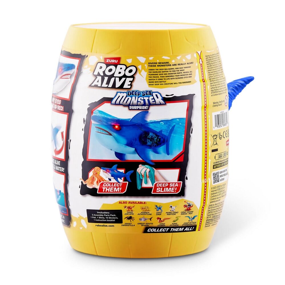 Buy ZURU Robo Alive Deep Sea Monster Surprise Assorted Blue/Orange Pick ...