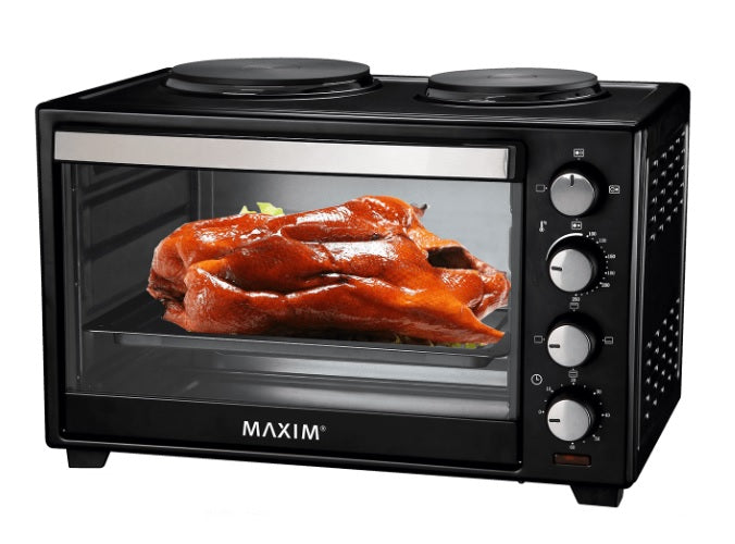 Buy Maxim Kitchenpro 30L Electric Portable Oven/Roaster with Hot Plates ...