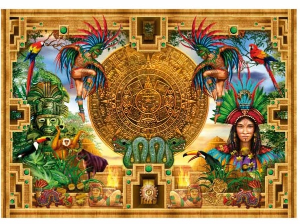 Buy Educa - Aztec Mayan Montage Puzzle 2000pc - MyDeal Australia