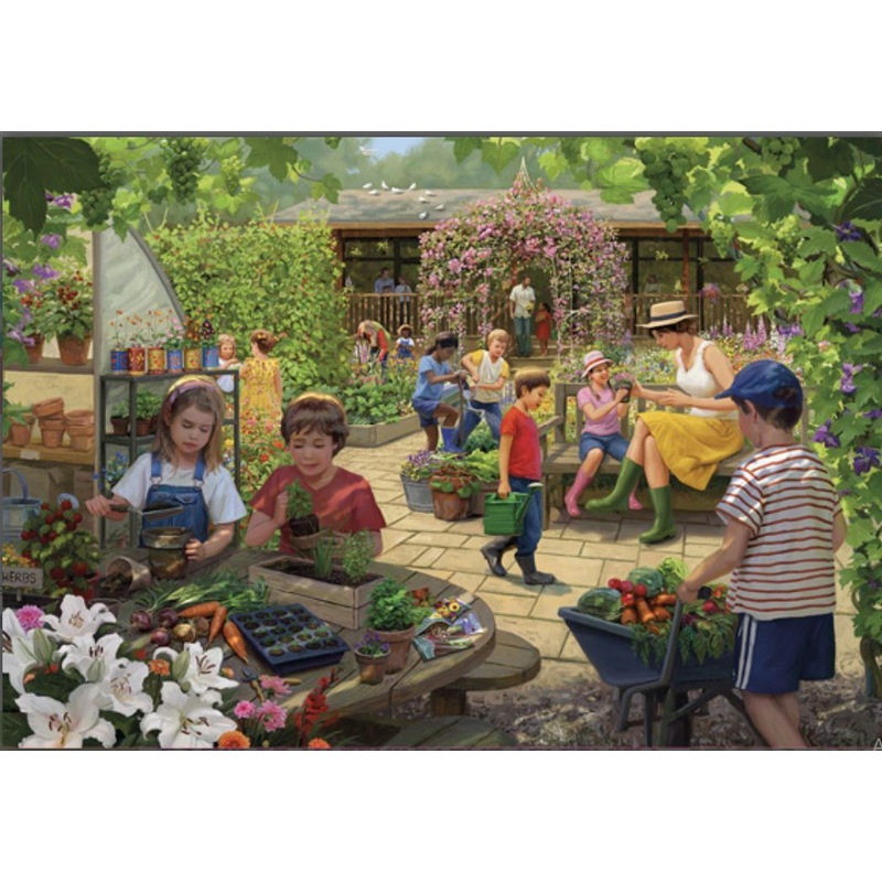 Buy Jumbo - The Vegetable Garden Puzzle 1000pc - MyDeal