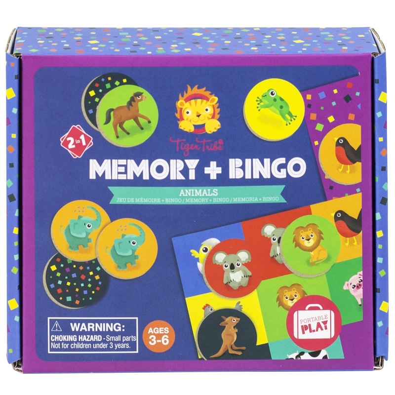 Buy Tiger Tribe - Memory + Bingo - Animals - MyDeal