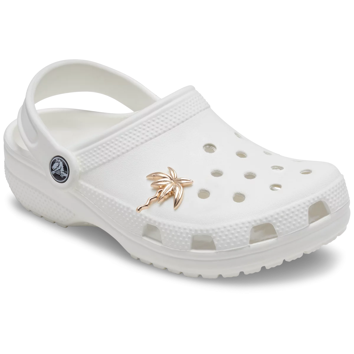 Buy 1x Crocs 3D Metal Gold Palm Tree Jibbitz Charm - 100% Authentic ...