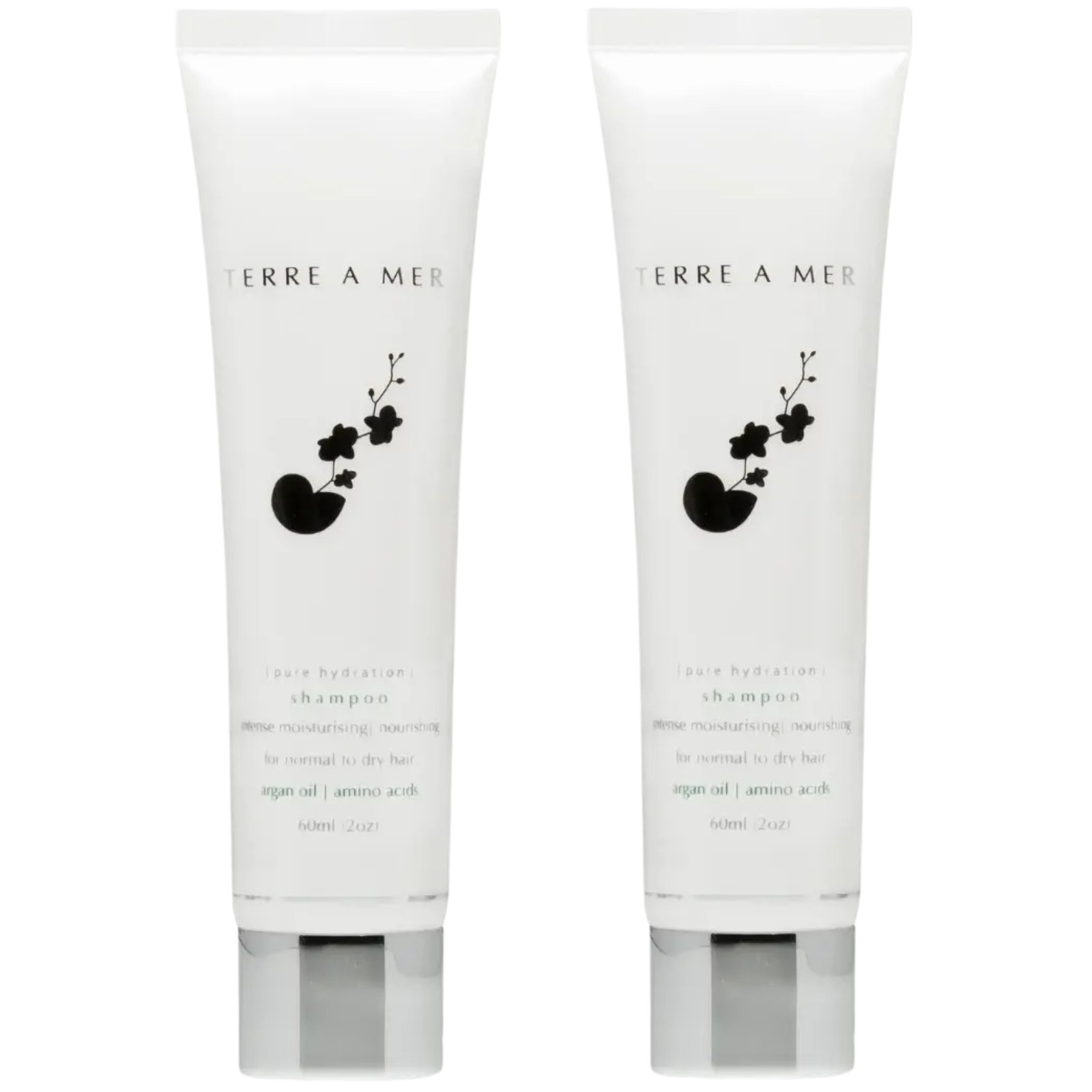 Buy 2x Terre A Mer Pure Hydration Amino Acid/Argan Oil Shampoo - 60ml ...