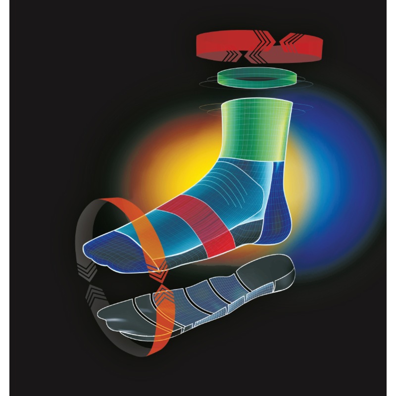 Buy AXIGN Medical Circulation Socks Diabetic Socks - Black - MyDeal