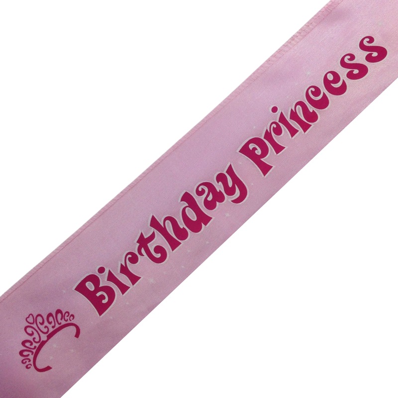 Buy Birthday Princess Sash 21st 18th Girls Night Party Costume ...
