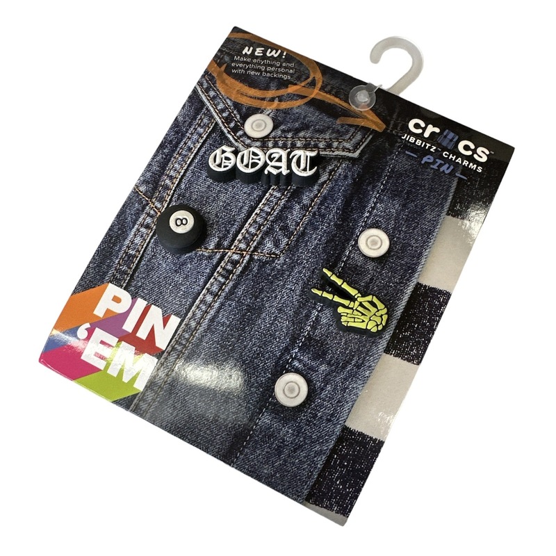 Buy Crocs Pin Backer 3-Pack 2 Jibbitz™ Charm - 100% Authentic - MyDeal