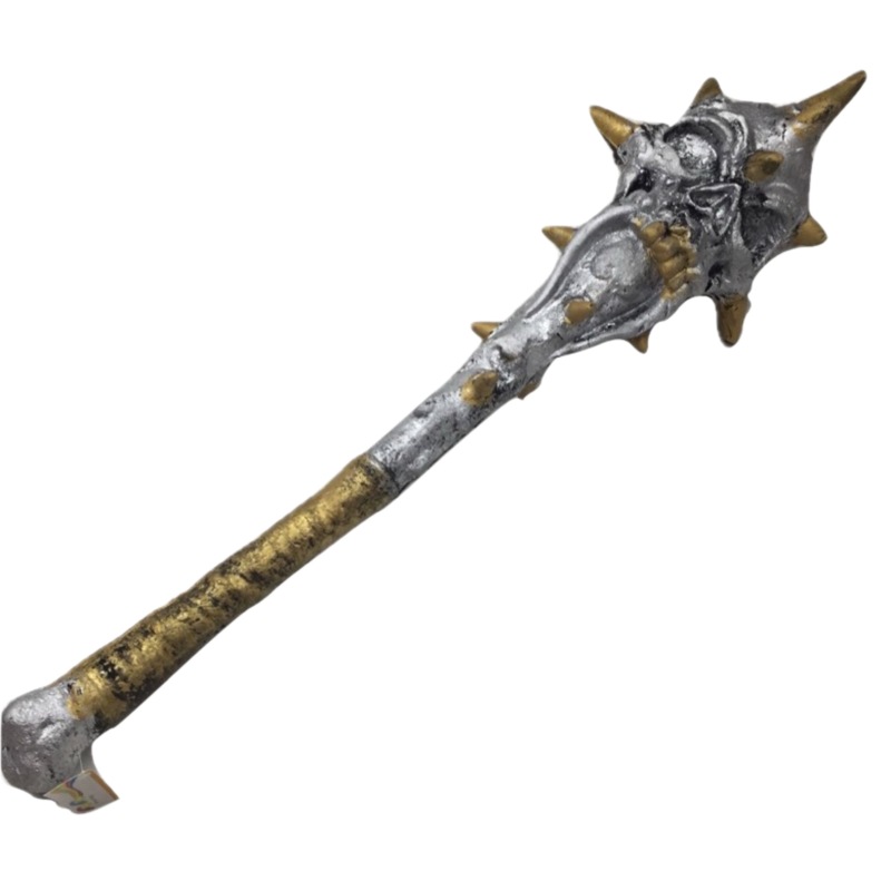 Buy Deluxe HALLOWEEN MACE Skull Head Party Prop 70cm Gothic Horror Club Skeleton - MyDeal