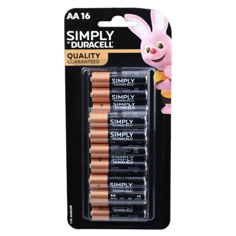 Buy Duracell AA Simply Batteries 1.5 Volts Alkaline Battery - 1 Pack of ...