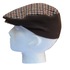 Buy English Stretch Tweed Hat Flat Driving Cap Scottish Tartan ...