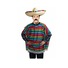 Buy MEXICAN PONCHO Spanish Costume Wild West Cowboy Party Bandit Fancy ...
