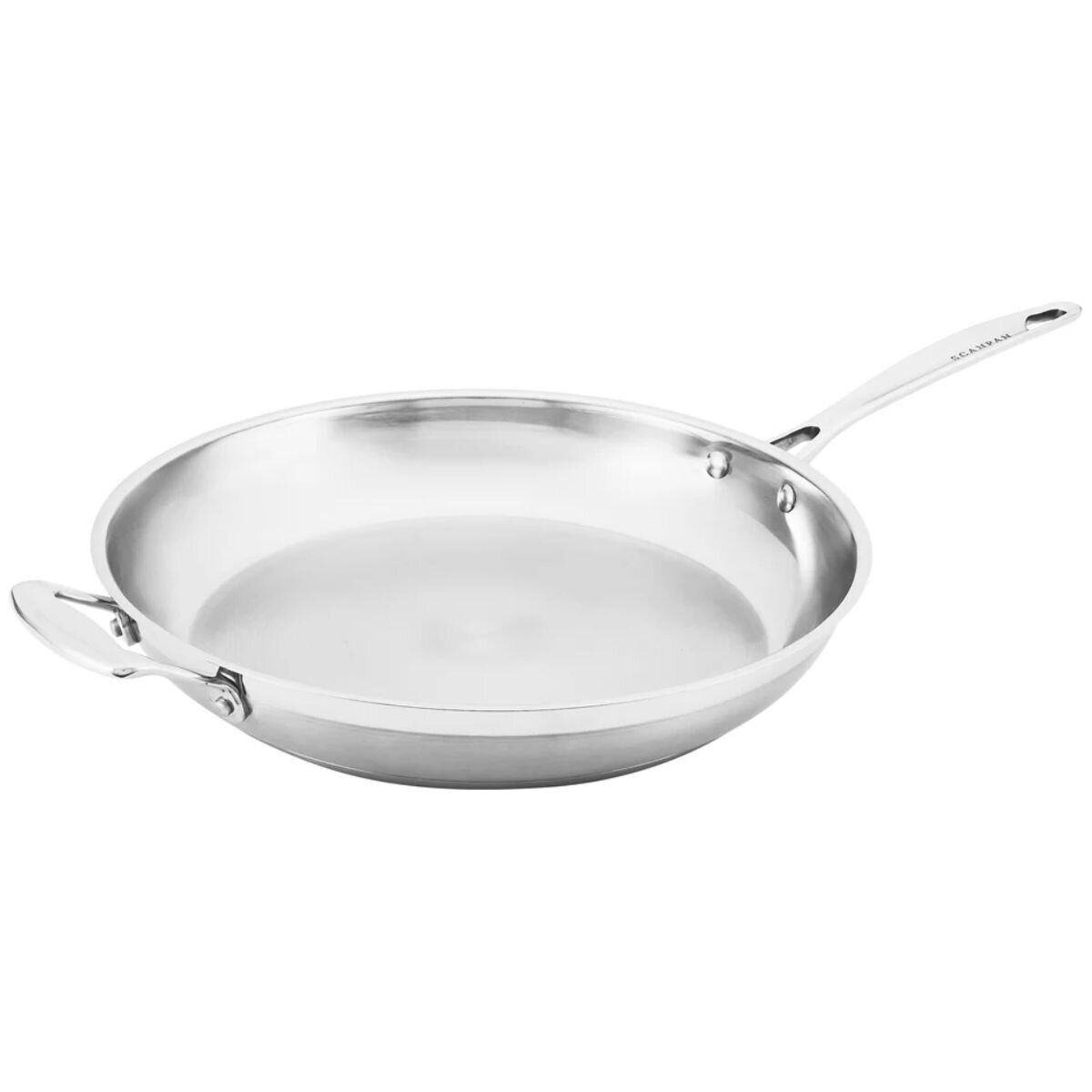 Buy SCANPAN Impact 32cm Fry Pan Stainless Steel Induction Frying ...