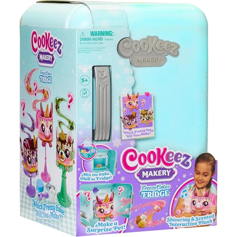 Buy Cookeez Makery Freezy Cakez Fridge Playset - MyDeal