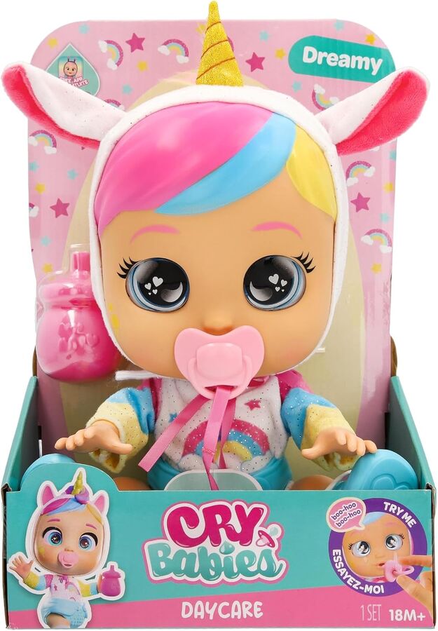 Buy Cry Babies Day Care Dreamy Interactive Doll - MyDeal Australia