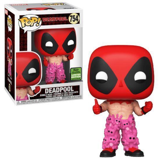 Buy Funko POP Deadpool with Teddy Belt ECCC 2021 #754 Vinyl Figure ...