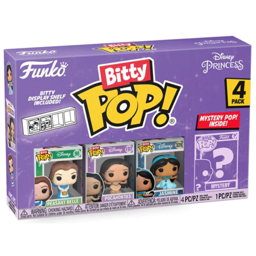 Buy Funko POP Disney Princess - Belle Bitty Pop! 4-Pack - MyDeal Australia