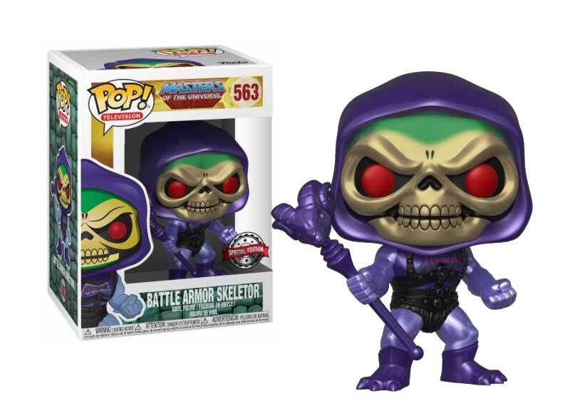 Buy Funko Pop Masters of the Universe Battle Armor Skeletor Metallic #563 Vinyl Figure - MyDeal ...
