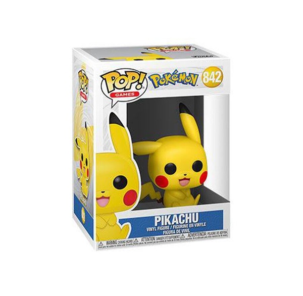 Buy Funko POP Pokemon Pikachu (Sitting) #842 Vinyl Figure - MyDeal ...