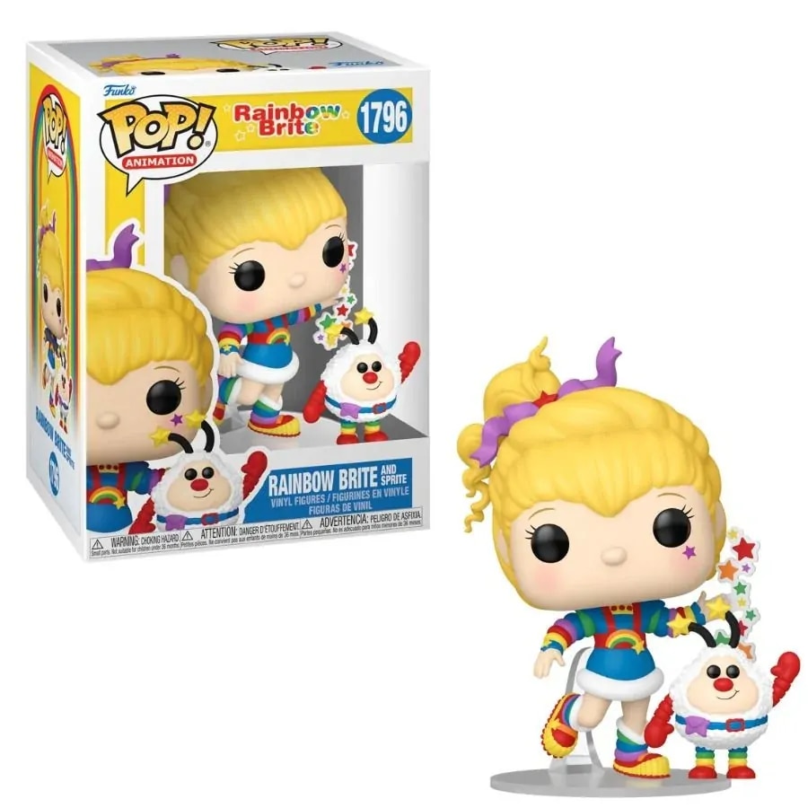 Buy Funko POP Rainbow Brite - Rainbow Brite with Twink #1796 Vinyl ...