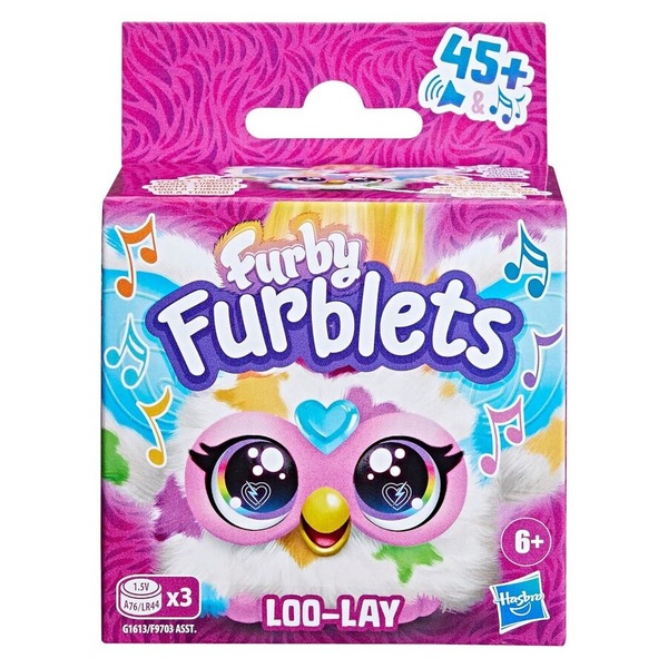 Buy Furby Furblets Loo-Lay Mini Electronic Plush Toy - MyDeal Australia