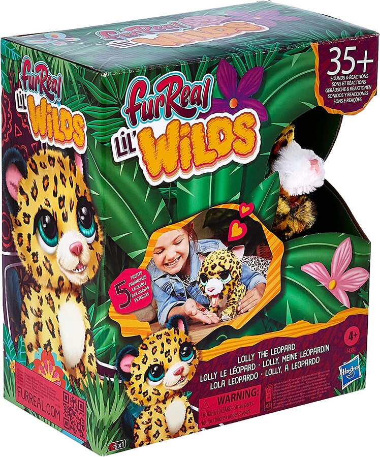 Buy furReal Lil? Wilds Lolly the Leopard Animatronic Toy: Electronic ...