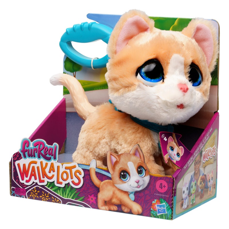 Buy FurReal Walkalots Big Wags Kitty - MyDeal