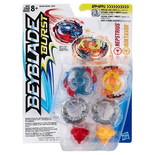 Buy Hasbro Beyblade Burst Dual Pack - 8 packs to choose from - MyDeal ...