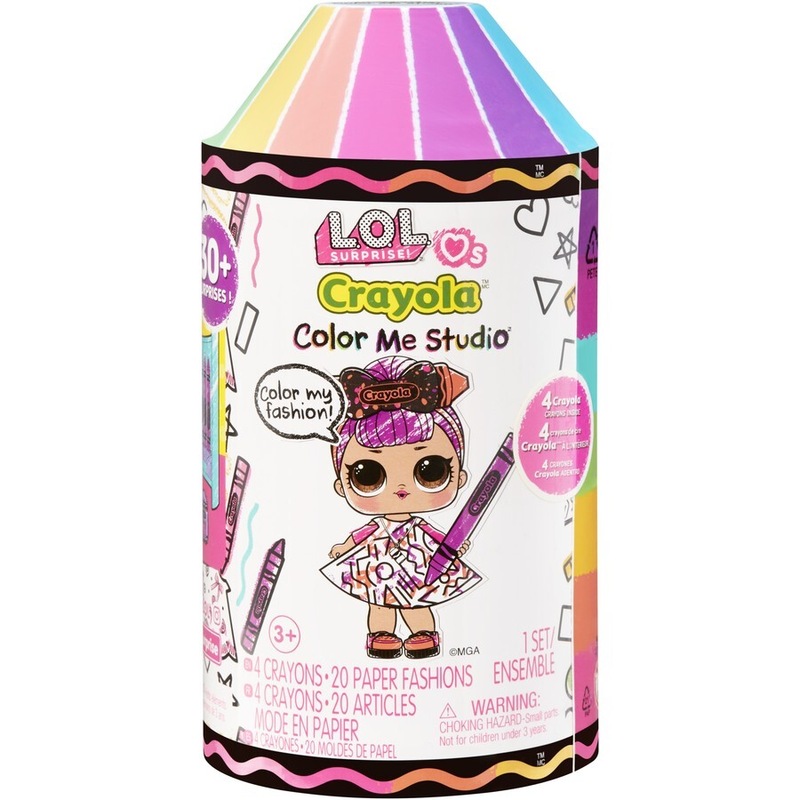 Buy LOL Surprise! Loves Crayola Color Me Studio Crayon - MyDeal
