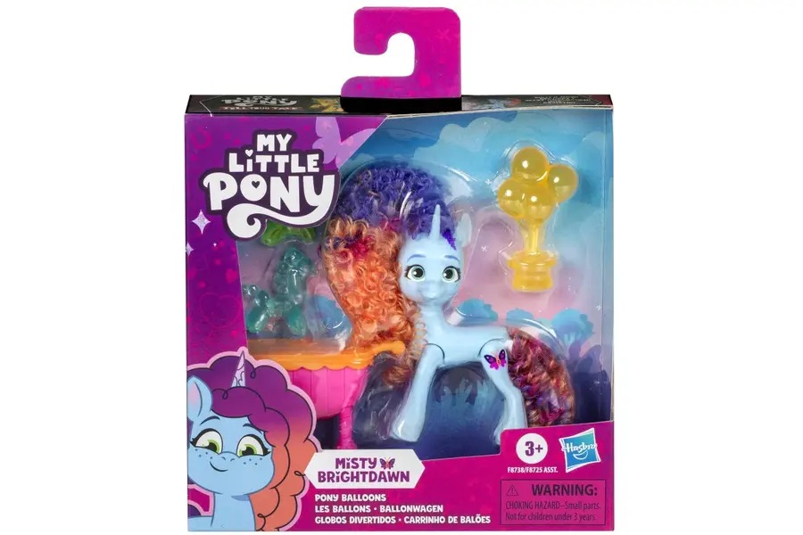 Buy My Little Pony Pony Balloons Misty Brightdawn 3-Inch Figure Toy ...
