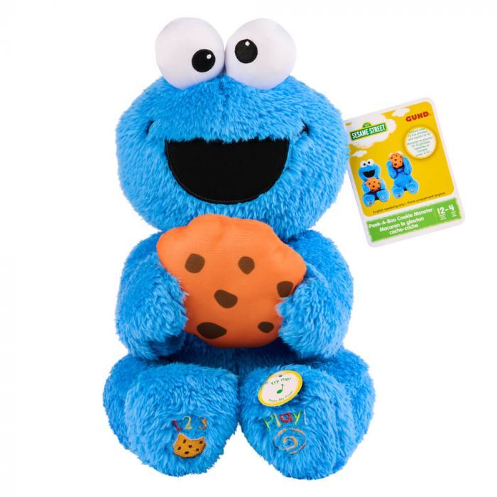 Buy Sesame Street Animated Peek-A-Boo Cookie Monster - MyDeal Australia