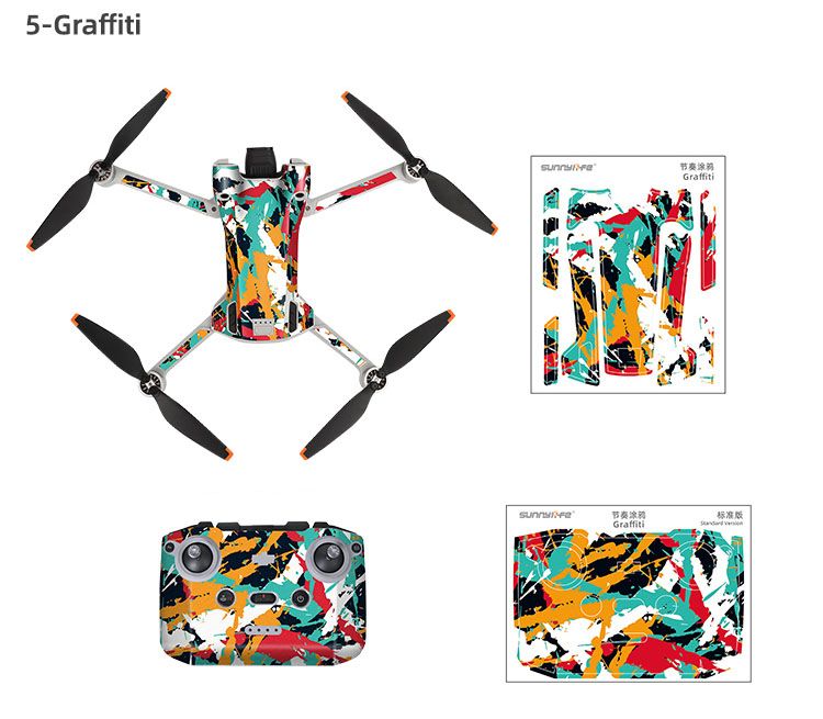 Buy Sunnylife Skin Sticker for DJI Mini 3 Pro (RC-N1 RC Version ...