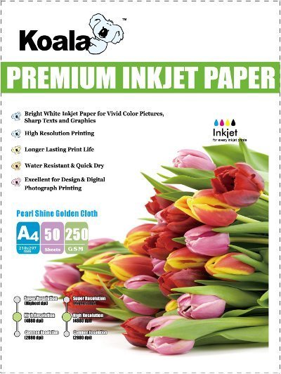 Buy 250gm A4 Pearl Shine Gold Cloth 50 Sheets - MyDeal Australia