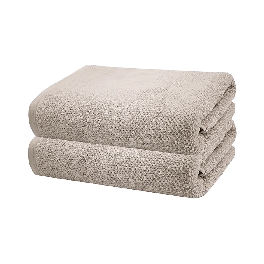Buy Angove Bath Sheet 2 Pack by Bambury-Olive - MyDeal Australia