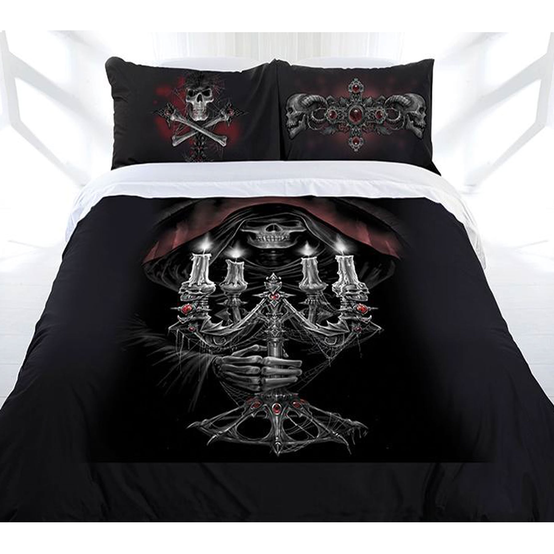 Buy Anne Stokes Candelabra Quilt Cover Set Queen - MyDeal Australia