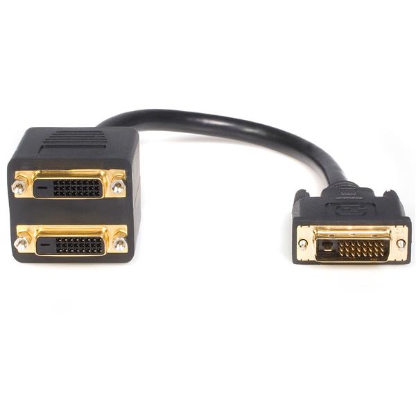 Buy ASTROTEK DVI-D Splitter Cable 24+1 pins Male to 2x Female Gold ...
