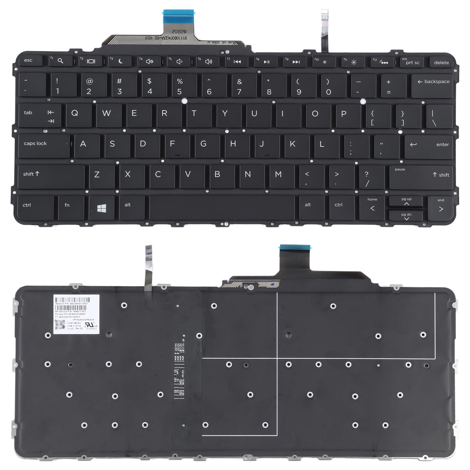 Buy Backlit Keyboard For Hp Elitebook Folio G1 Us - MyDeal Australia