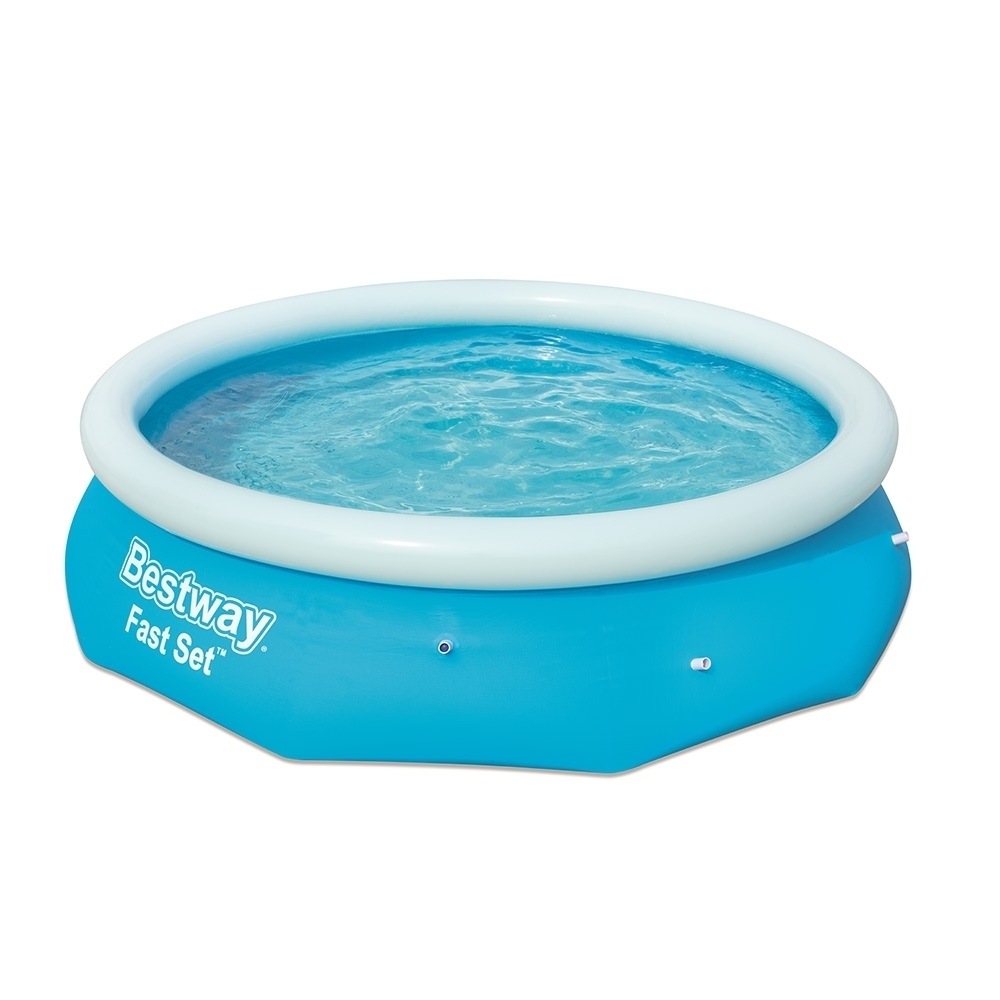 Buy Bestway Swimming Pool 305x76cm Above Ground Round Inflatable Pools ...