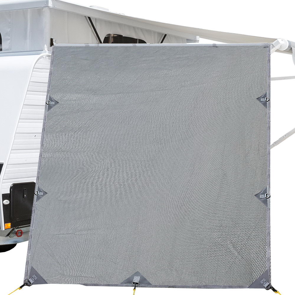 Buy Caravan Privacy Screen Roll Out Awning 2.1x1.8M Sun Shade Pop Top ...
