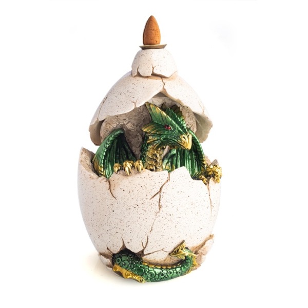 Buy Hatching Dragon Backflow Incense Burner with LED Light - MyDeal ...