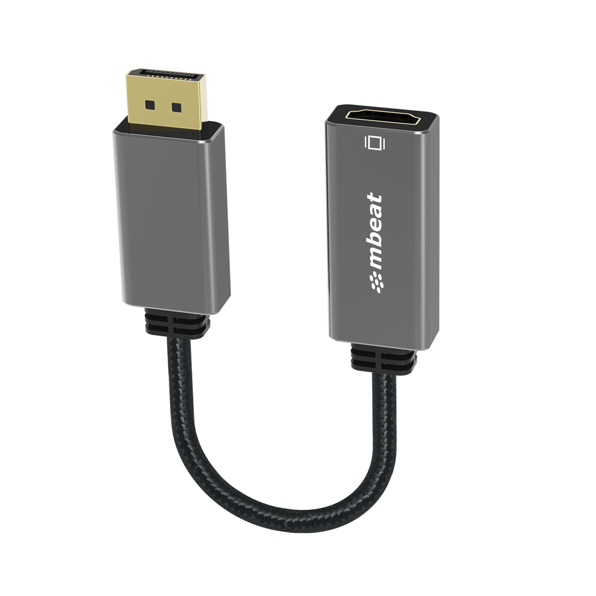 Buy MBEAT Elite Display Port to HDMI Adapter - Converts DisplayPort to ...