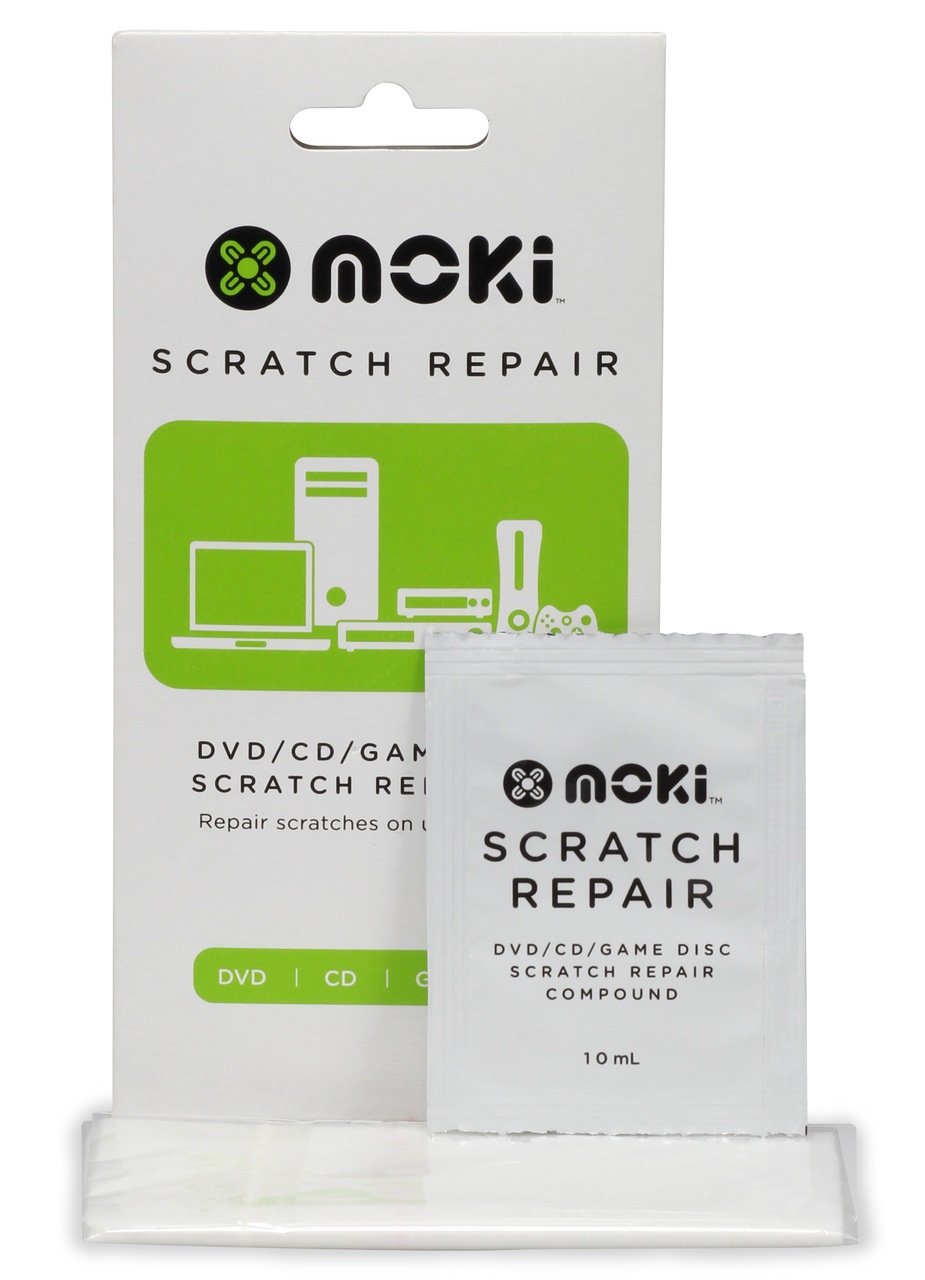 Buy MOKI Scratch Repair - DVD/CD/Game Disc Scratch Repair Kit - MyDeal ...