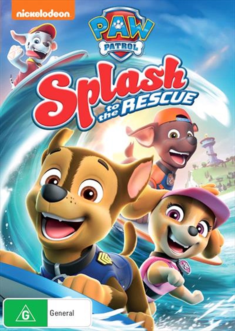 Buy Paw Patrol - Splash To The Rescue DVD - MyDeal Australia
