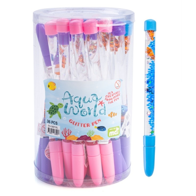 Buy Sea Animals Glitter Pen (SENT AT RANDOM) - MyDeal Australia