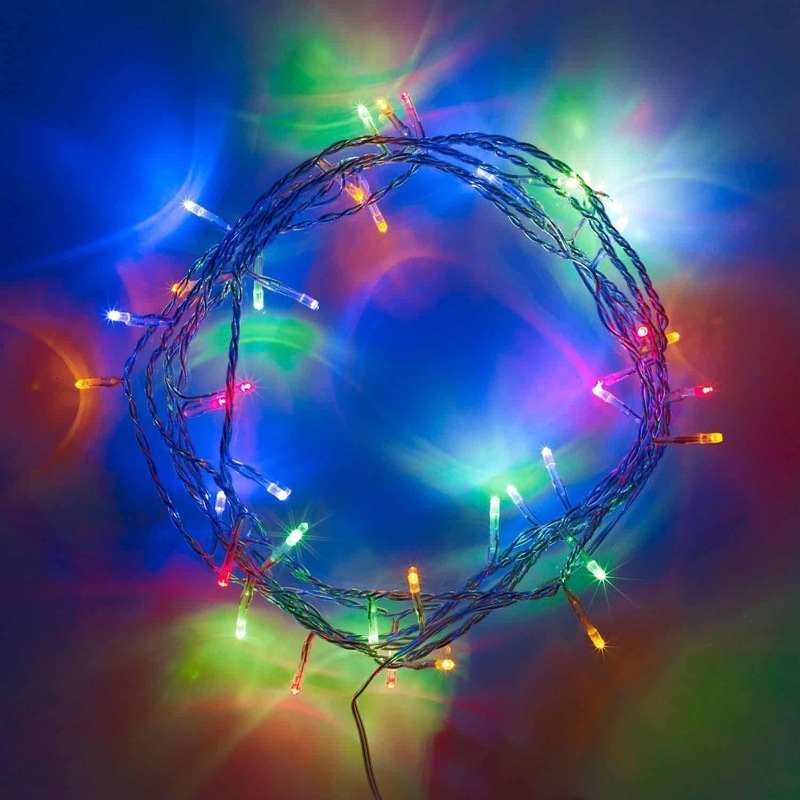 Buy MULTICOLOUR 20m 200 Led Christmas Tree Lights - MyDeal