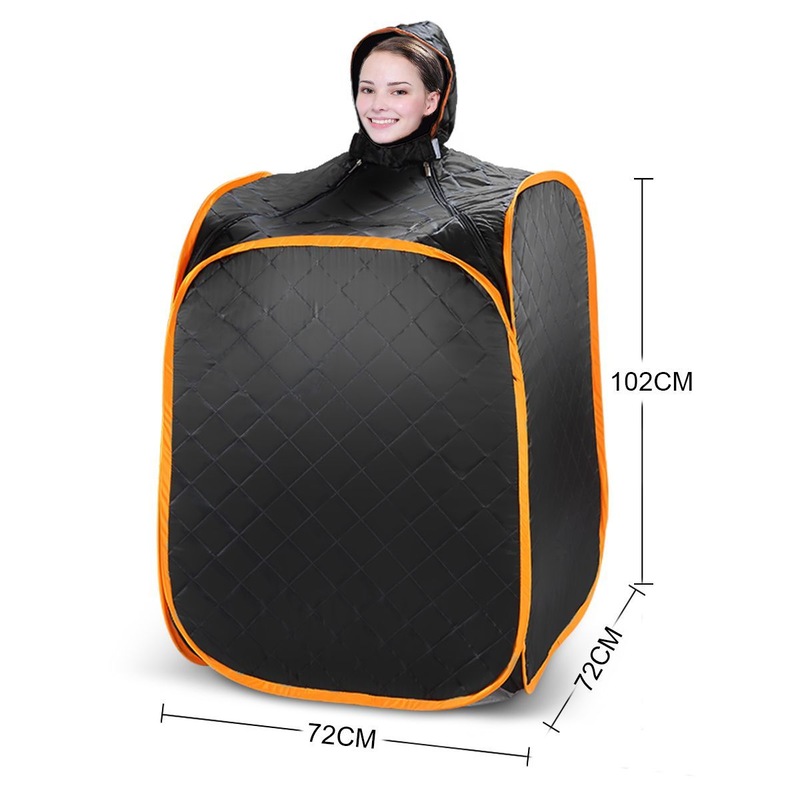 Buy Portable Steam Sauna Pop Up Home Spa Steamer Tent with Remote ...