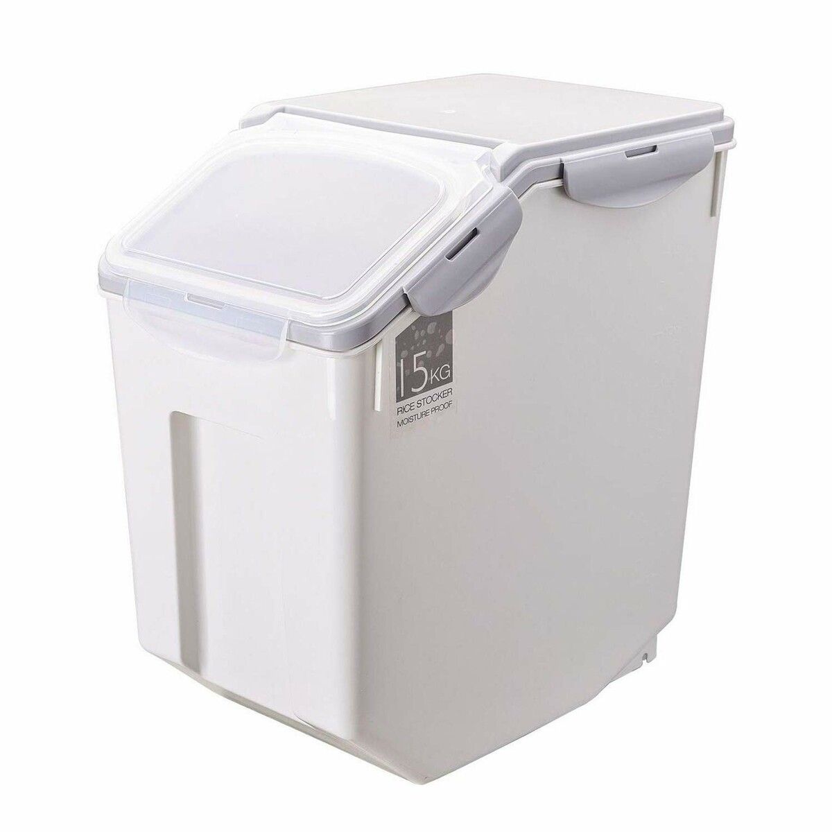 Buy 15kg SizeL Dry Food Storage Box Flour containers with Lid Dip Rice ...